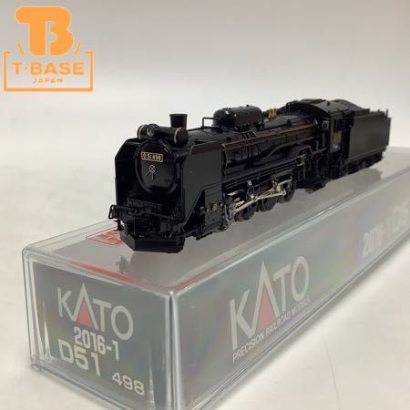 【やや傷や汚れあり】1円〜 動作確認済み KATO Nゲージ 2016-1 D51 498の落札情報詳細 - Yahoo!オークション落札価格検索 オークフリー