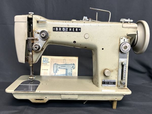 【傷や汚れあり】BROTHER ブラザーミシン 職業用ジグザグミシン TZ1-B651型 中古品の落札情報詳細 - ヤフオク落札価格検索 オークフリー