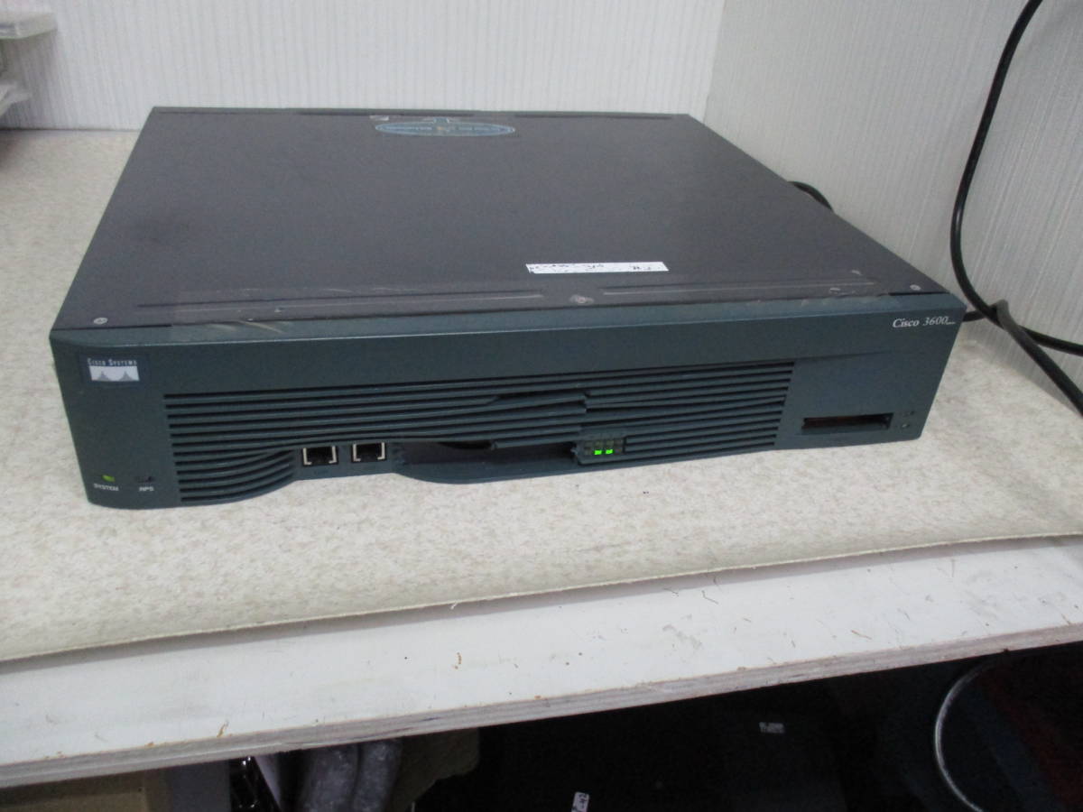 【傷や汚れあり】Cisco CISCO3600シリーズ C3640 ★通電確認 本体のみ ★ NO:OII-204の落札情報詳細 - ヤフオク ...