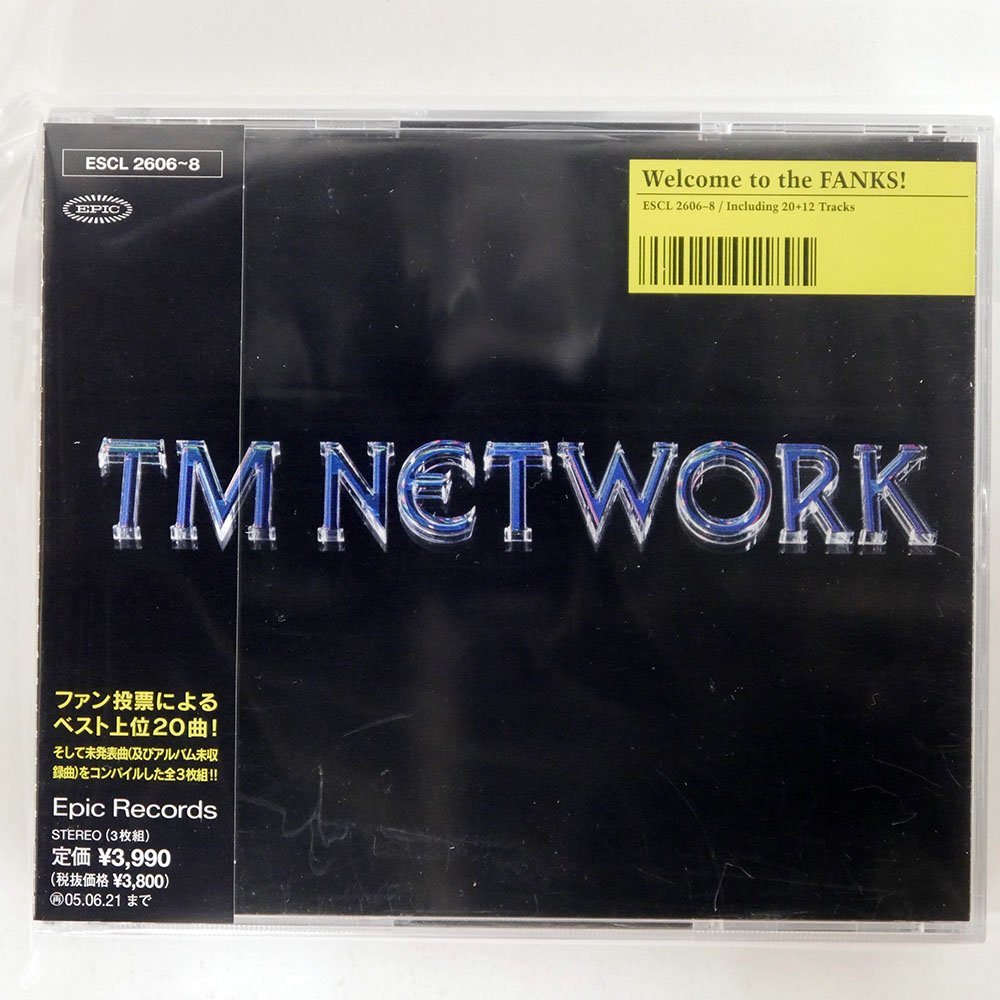 【目立った傷や汚れなし】【CD】TM NETWORK／Welcome to the FANKS!の落札情報詳細 - ヤフオク落札価格検索 オークフリー