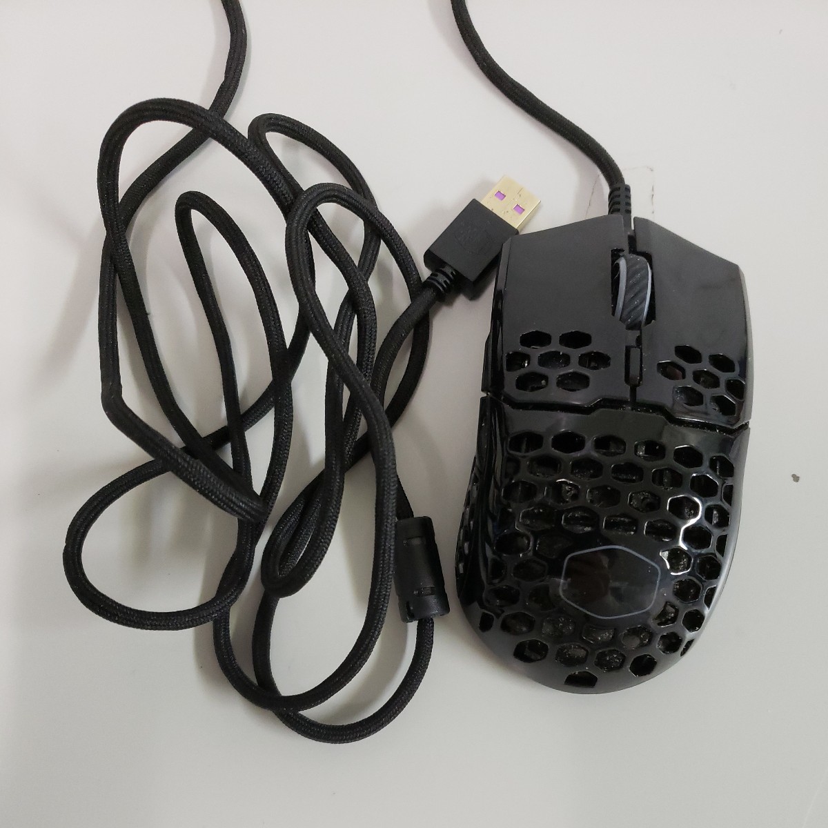 【やや傷や汚れあり】503y0301★Cooler Master MasterMouse MM711 ゲーミングマウス 超軽量 ハニカムシェル ...