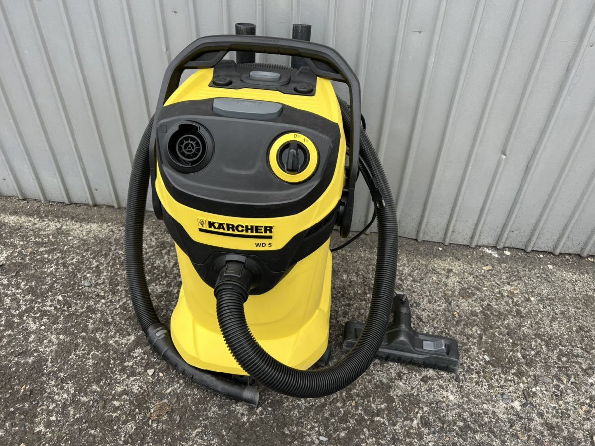 【やや傷や汚れあり】【動作確認済み】ケルヒャー 乾湿両用バキュームクリーナー WD5 1.348-201.0【直接引取限定！】の落札情報詳細 ...