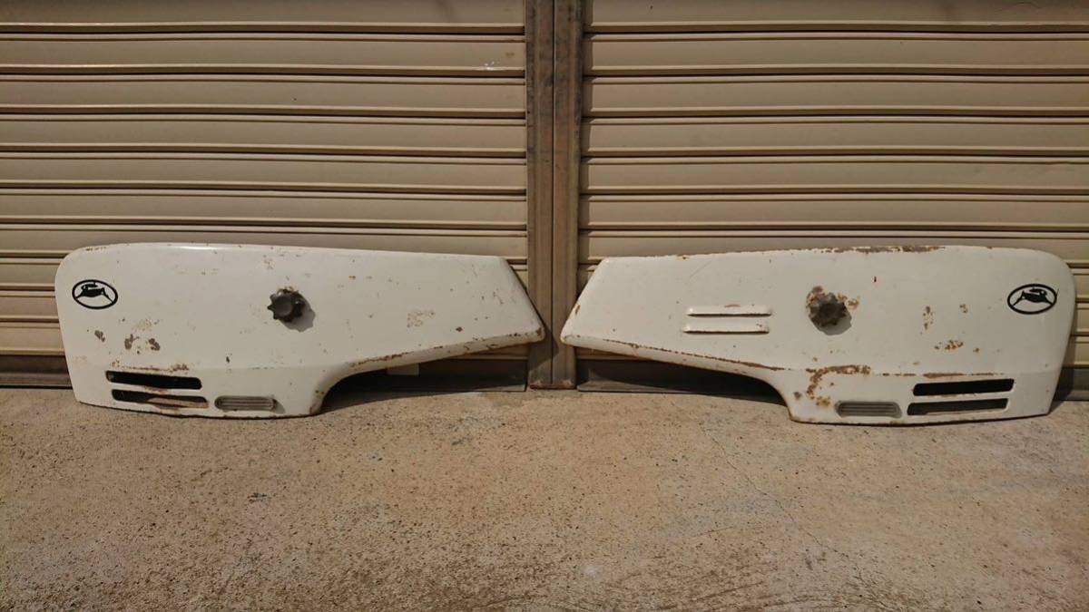 【傷や汚れあり】富士重工 ラビット s301 サイドパネル 左右セット 当時物 希少 旧車 鉄スクーター 京都発 売り切り シーズン到来 ...