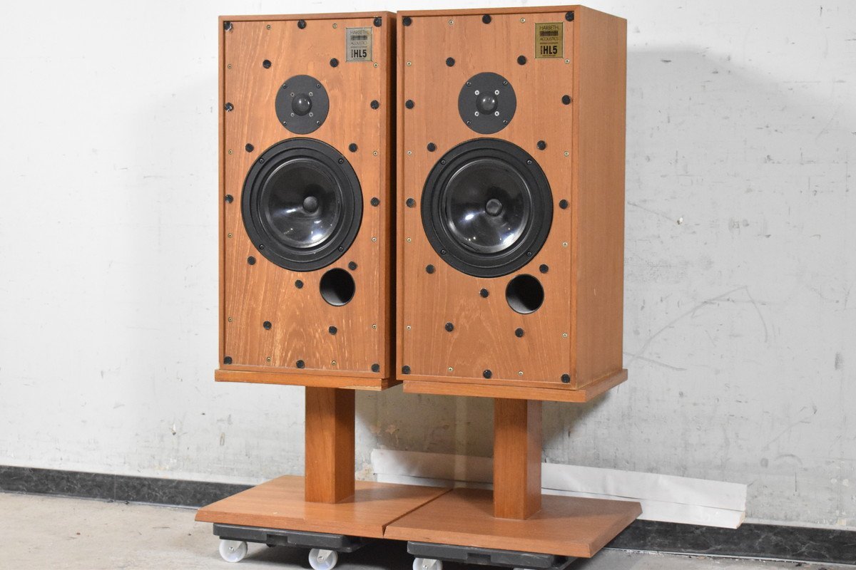【全体的に状態が悪い】【送料無料!!】HARBETH ハーベス スピーカーペア MONITOR HL5 スタンド付属の落札情報詳細 ...