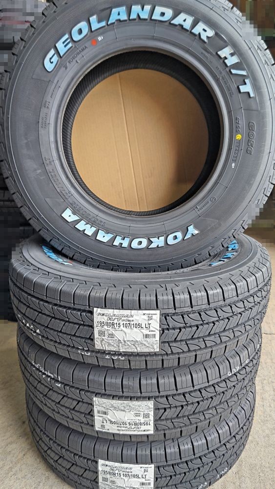 【未使用】在庫あり 売切り 即納 ヨコハマ ジオランダーH/T G056 195/80R15 107/105L LT 【4本】 2022年製 新品 未使用品 個人宅可 195/80-15の落札 ...