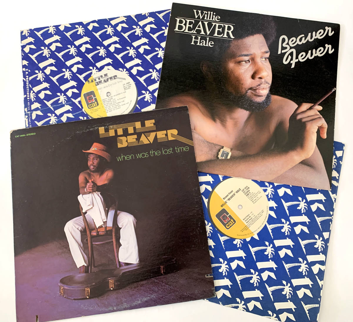 【やや傷や汚れあり】Little Beaver オリジナル盤 2枚セット RARE GROOVE KICKIN Bobby Caldwellの ...