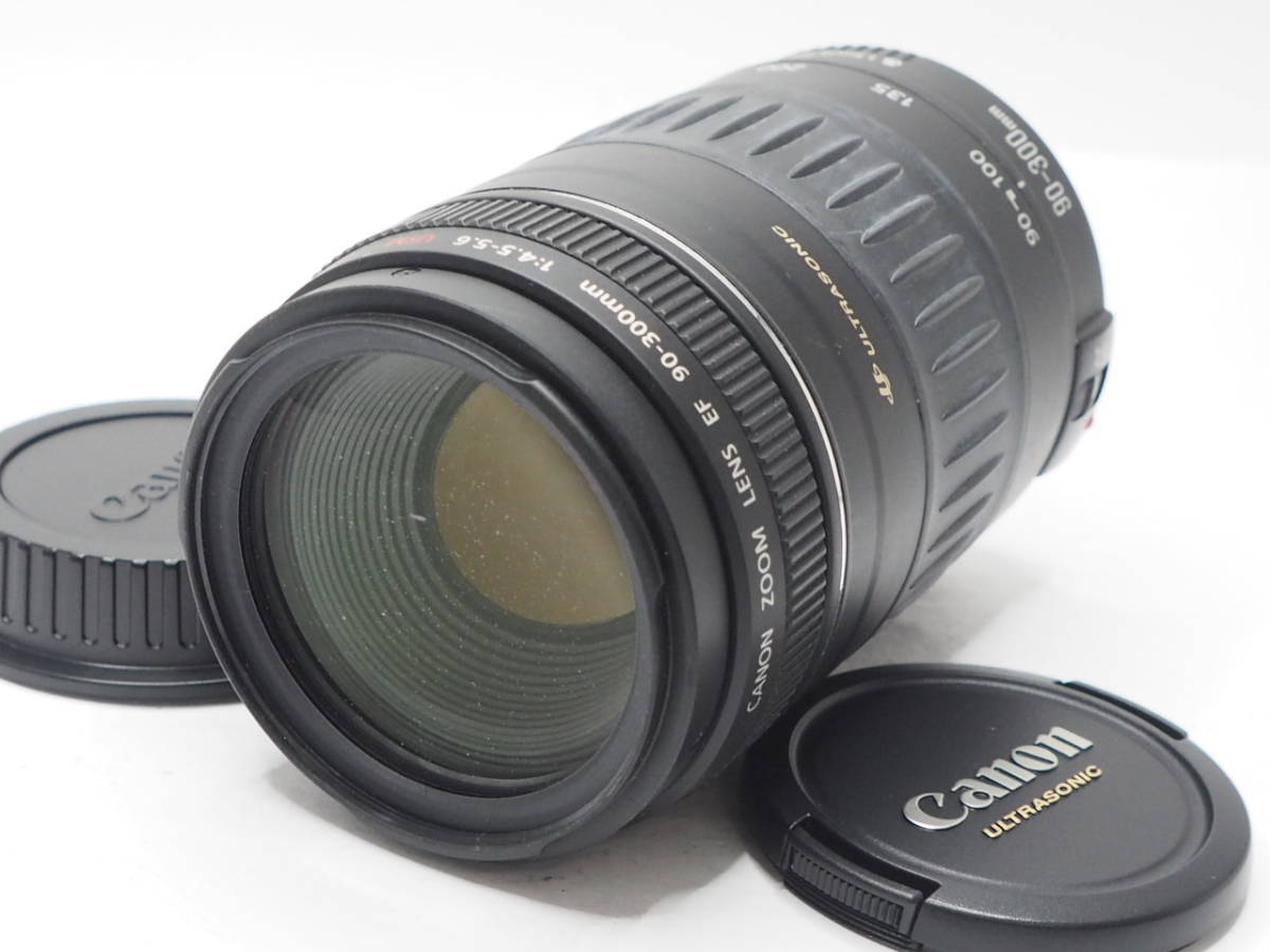 【やや傷や汚れあり】★外観極上品★ CANON キャノン EF 90-300mm F4.5-5.6 USM @1283の落札情報詳細 ...