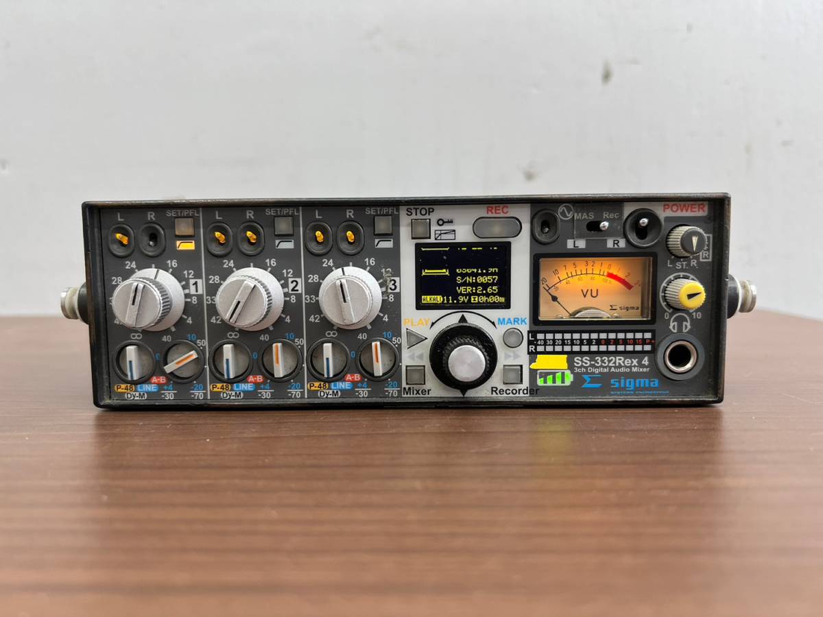 【やや傷や汚れあり】F2897B☆シグマ☆SIGMA☆SS-332Rex☆3chデジタルオーディオミキサーの落札情報詳細 - Yahoo ...
