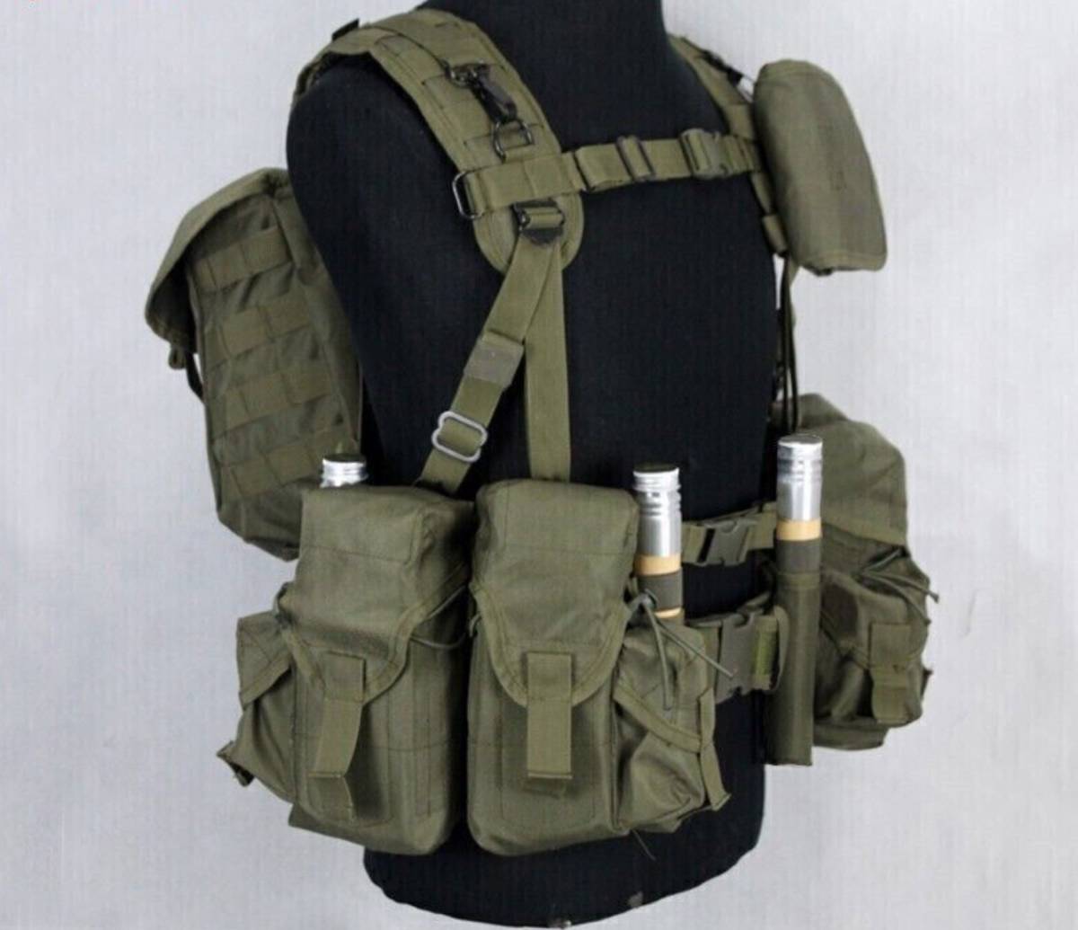 【未使用】【ロシア軍】ロシア特殊部隊 Smersh タクティカル ベスト戦闘装備 AK SVD PKM VDG セット選択可 検索：FSB ...