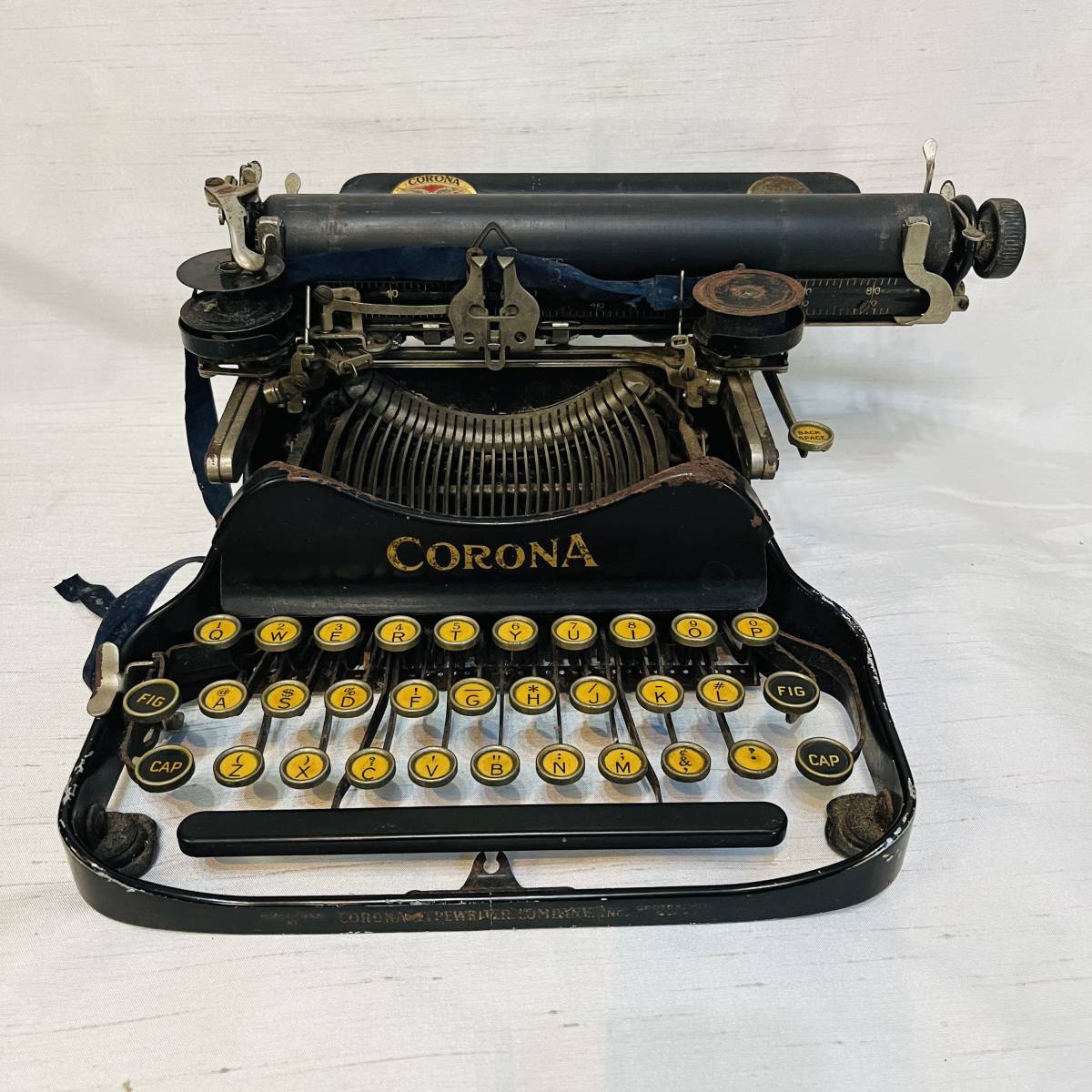 【全体的に状態が悪い】 Smith Corona スミス・コロナ タイプライター 検)レトロ アンティーク 置物 インテリアの落札情報詳細 - ヤフオク落札価格検索 オークフリー