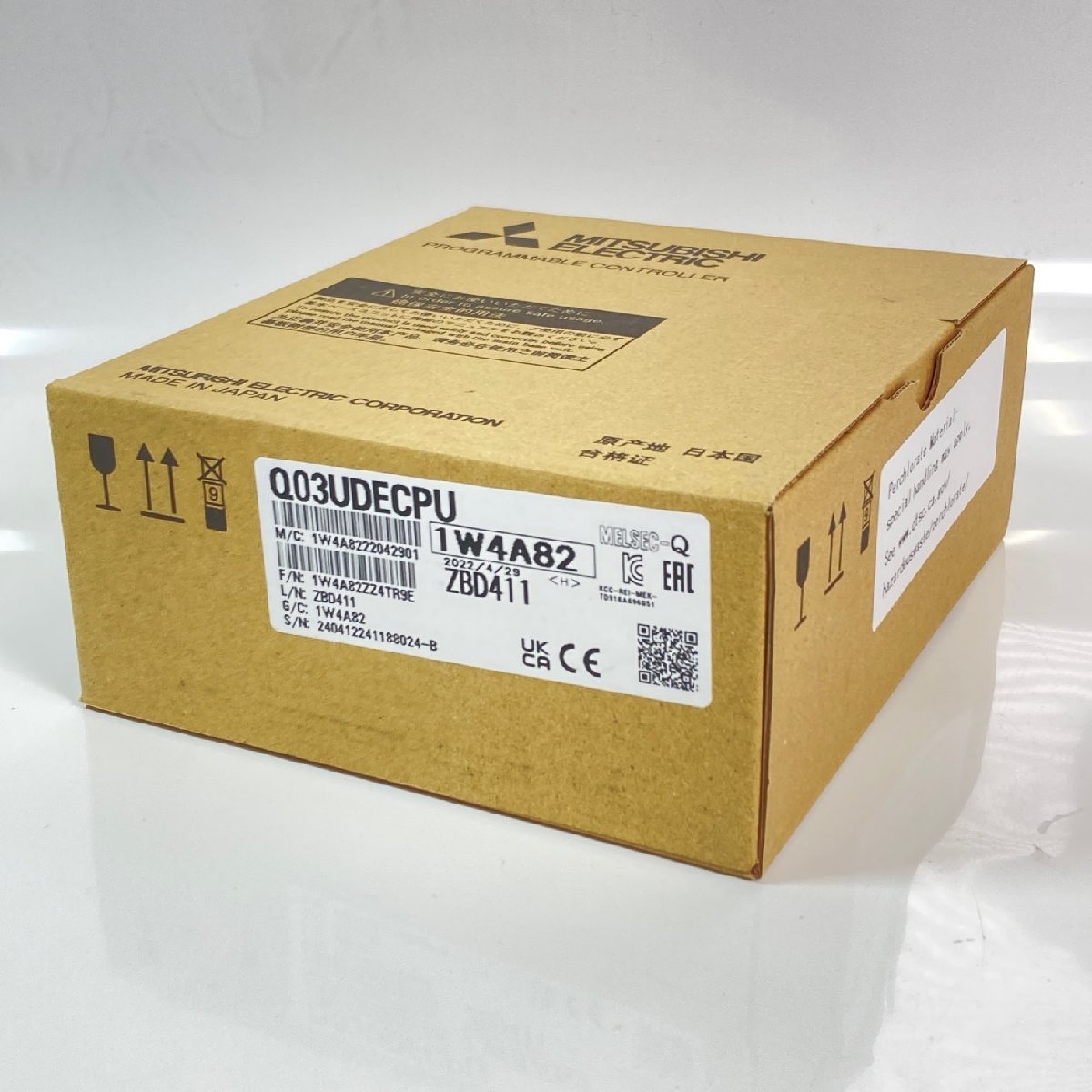【未使用】Q03UDECPU (2022年製) ユニバーサルモデルQCPU 三菱電機 ②の落札情報詳細 - ヤフオク落札価格検索 オークフリー