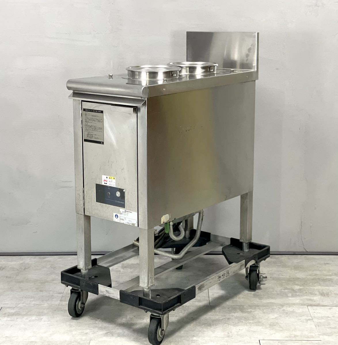 【やや傷や汚れあり】動作OK NICHIWA ニチワ電気湯煎機 汁用 2層三相 200Vウォーマーテーブル EWTP-350 2006年製 兵庫県姫路市から 3557の落札情報詳細 ...