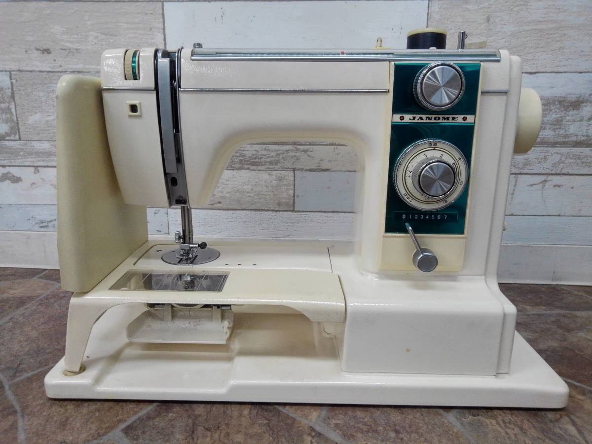 【傷や汚れあり】H276267(045)-806/OK4000 JANOME ジャノメ ミシン MODEL 813の落札情報詳細 ...