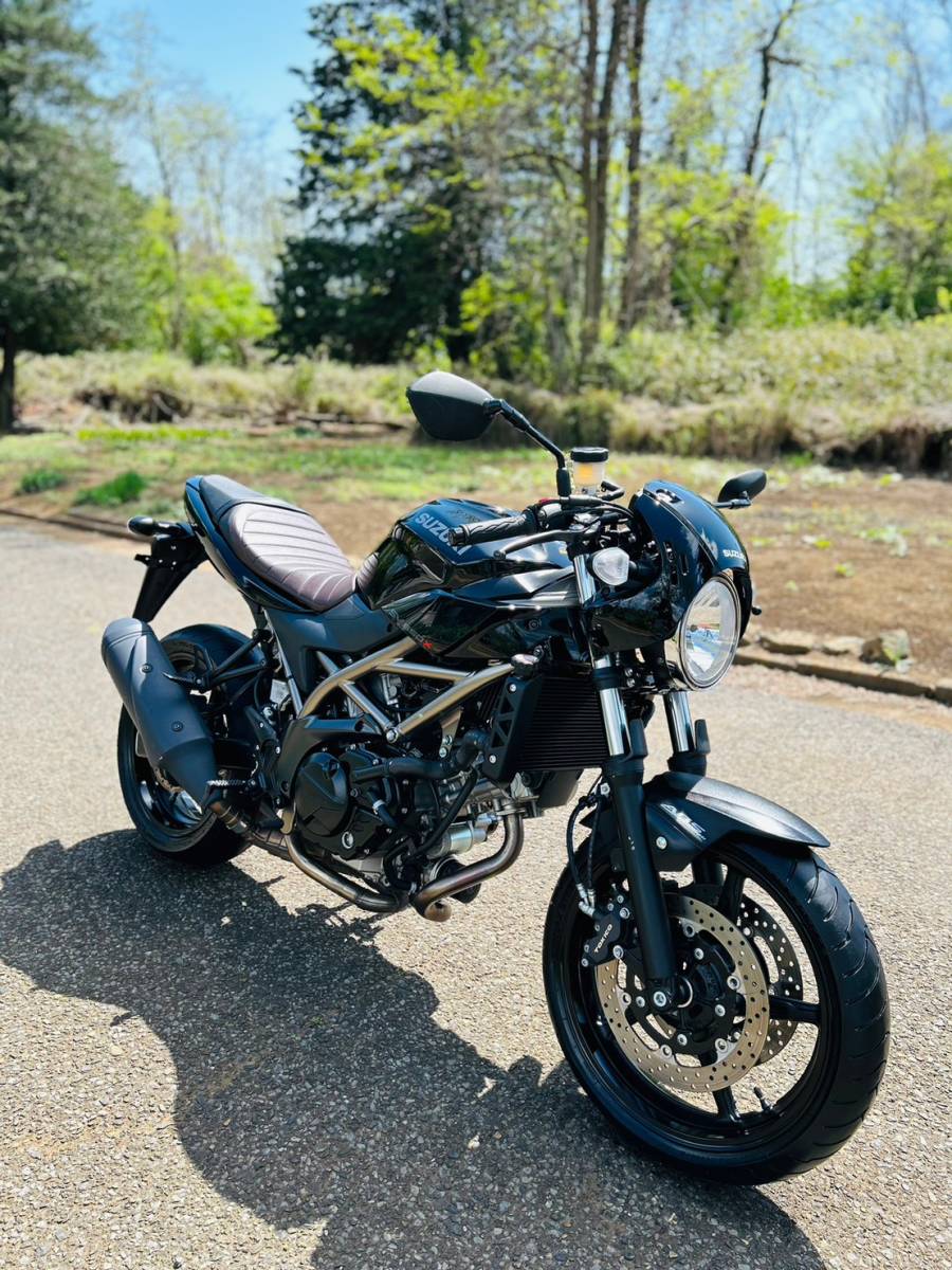 【目立った傷や汚れなし】 SUZUKI SV650XA 走行距離6396km 車検あり 2022年モデル VP55E-100 中古車体 ...