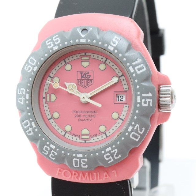 【中古】p626 タグホイヤー フォーミュラ1 プロフェッショナル 360.508 200M クオーツ腕時計 日付の落札情報詳細 - ヤフオク ...