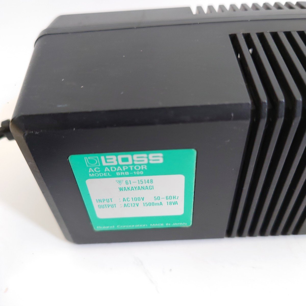 【目立った傷や汚れなし】BOSS BRB-100 AC12V アダプター SE-50 SE-70用の落札情報詳細 - ヤフオク落札価格検索 ...