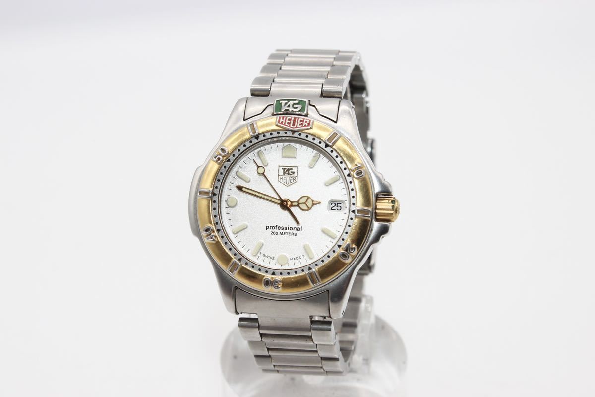【やや傷や汚れあり】タグホイヤー TAG HEUER Professional タグ・ホイヤー クォーツ ボーイズ 稼働中の落札情報詳細 - Yahoo!オークション落札価格検索 オークフリー