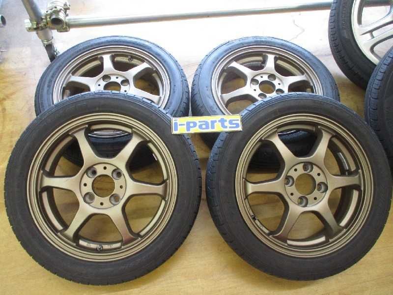 【傷や汚れあり】6本スポーク/FK15インチ4本セット 5J 4H PCD100 OFF40 165/55R15 太田の落札情報詳細 ...