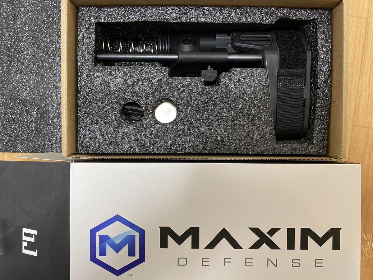 【目立った傷や汚れなし】BJ Tactical製 Maxim Defense PDW Brace レプリカ VFC PTWの落札情報詳細 ...