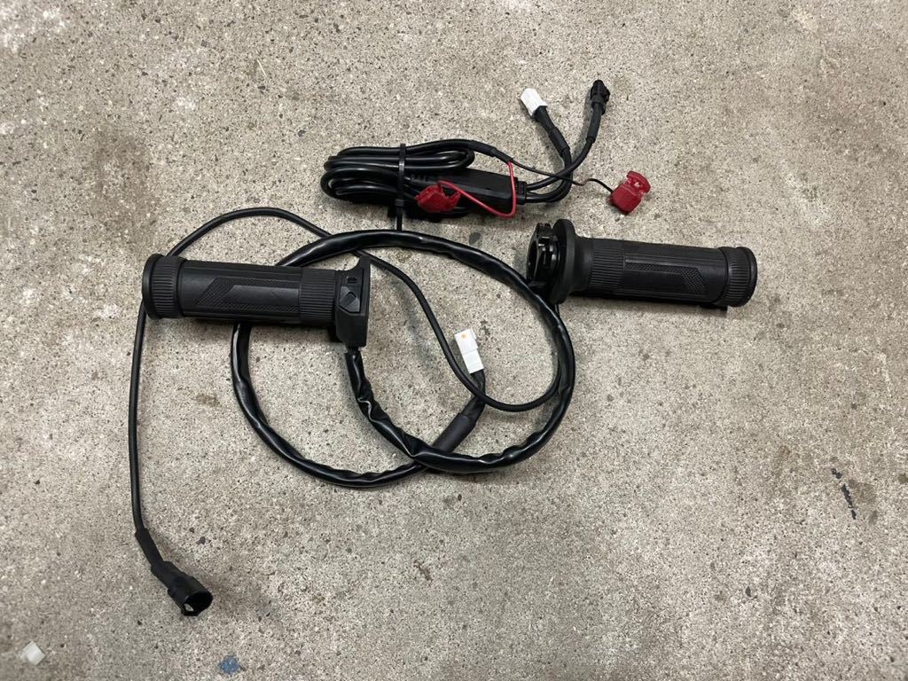 【やや傷や汚れあり】EFFEX エフェックス GRIP HEATER グリップヒーター EGH011 スカイウェイブ250 CJ44A CJ45A CJ46A スロットルコーン付きの落札情報 ...