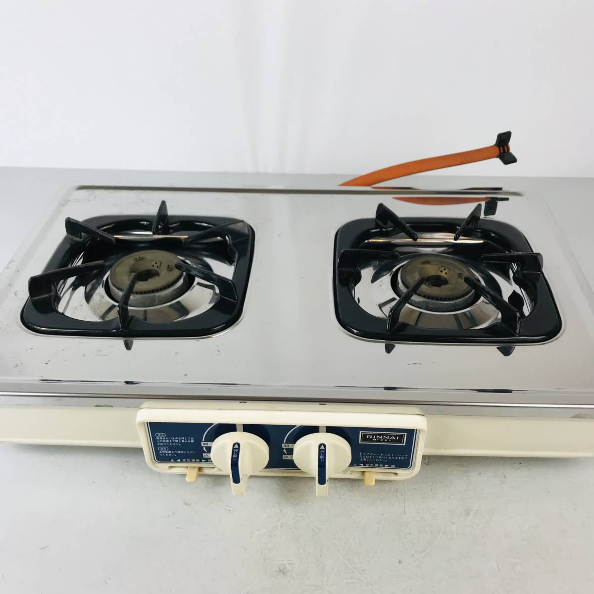【やや傷や汚れあり】K543 Rinnai リンナイ 2口コンロ 都市ガス R-2KL 家庭用 卓上コンロ キッチン 調理器具 検Kの落札情報 ...