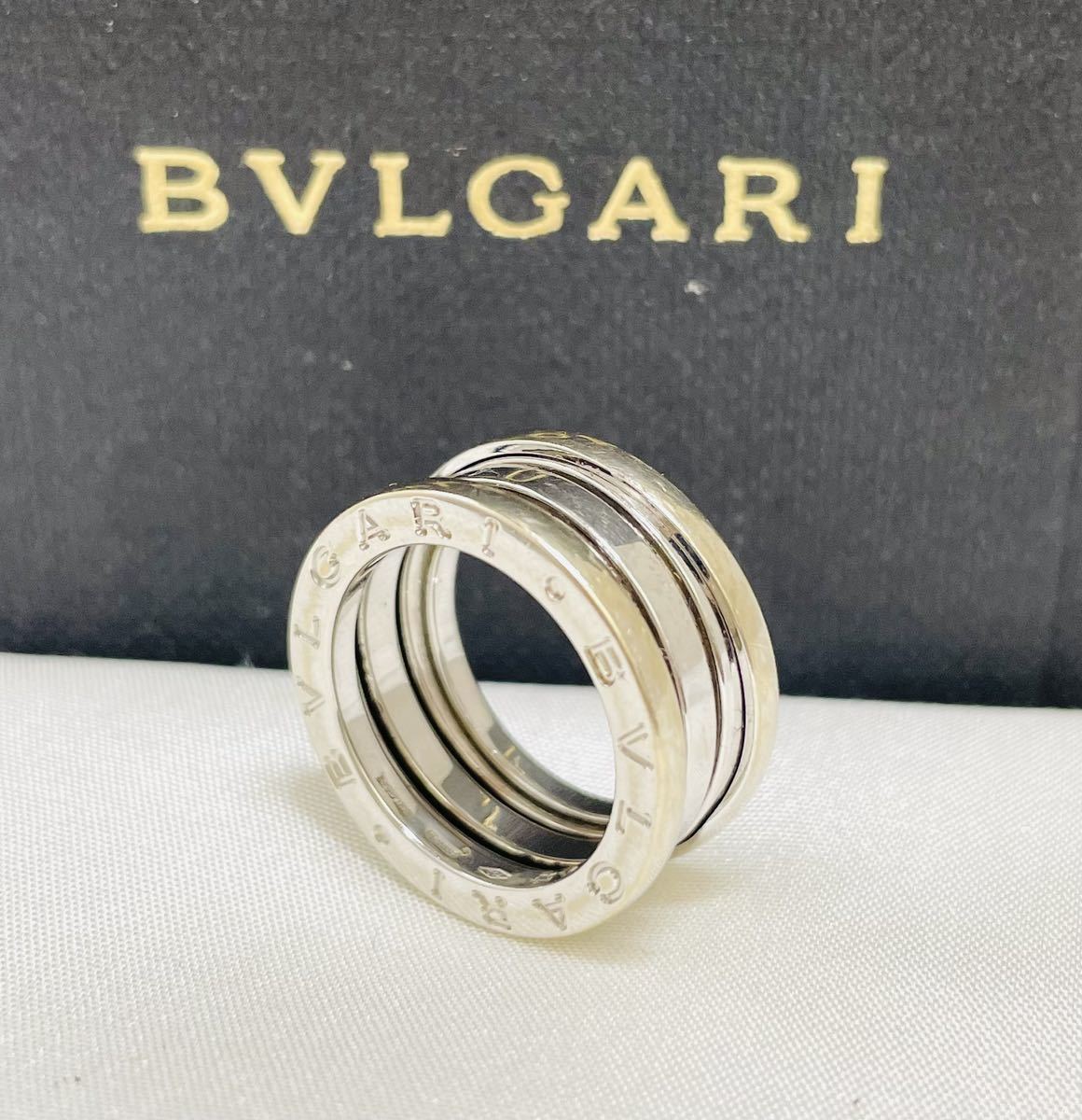 【傷や汚れあり】BVLGARI B-ZERO1 ブルガリ ビーゼロワン 750 K18WG サイズ48 指輪 リング の落札情報詳細 - ヤフオク落札価格検索 オークフリー