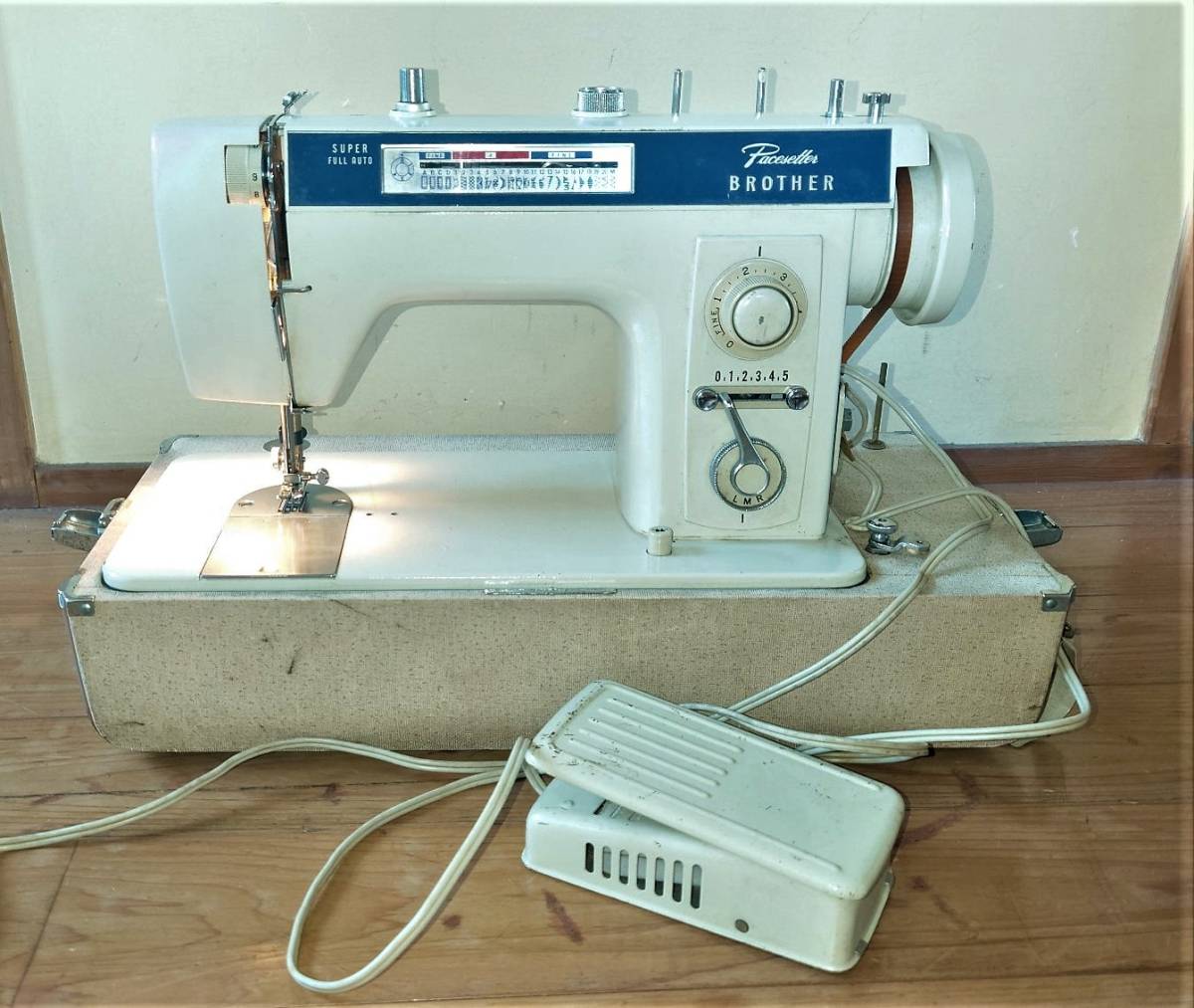 【やや傷や汚れあり】Brother Pacesetter Super Full Auto ZZ2-B701の落札情報詳細 - ヤフオク落札価格 ...