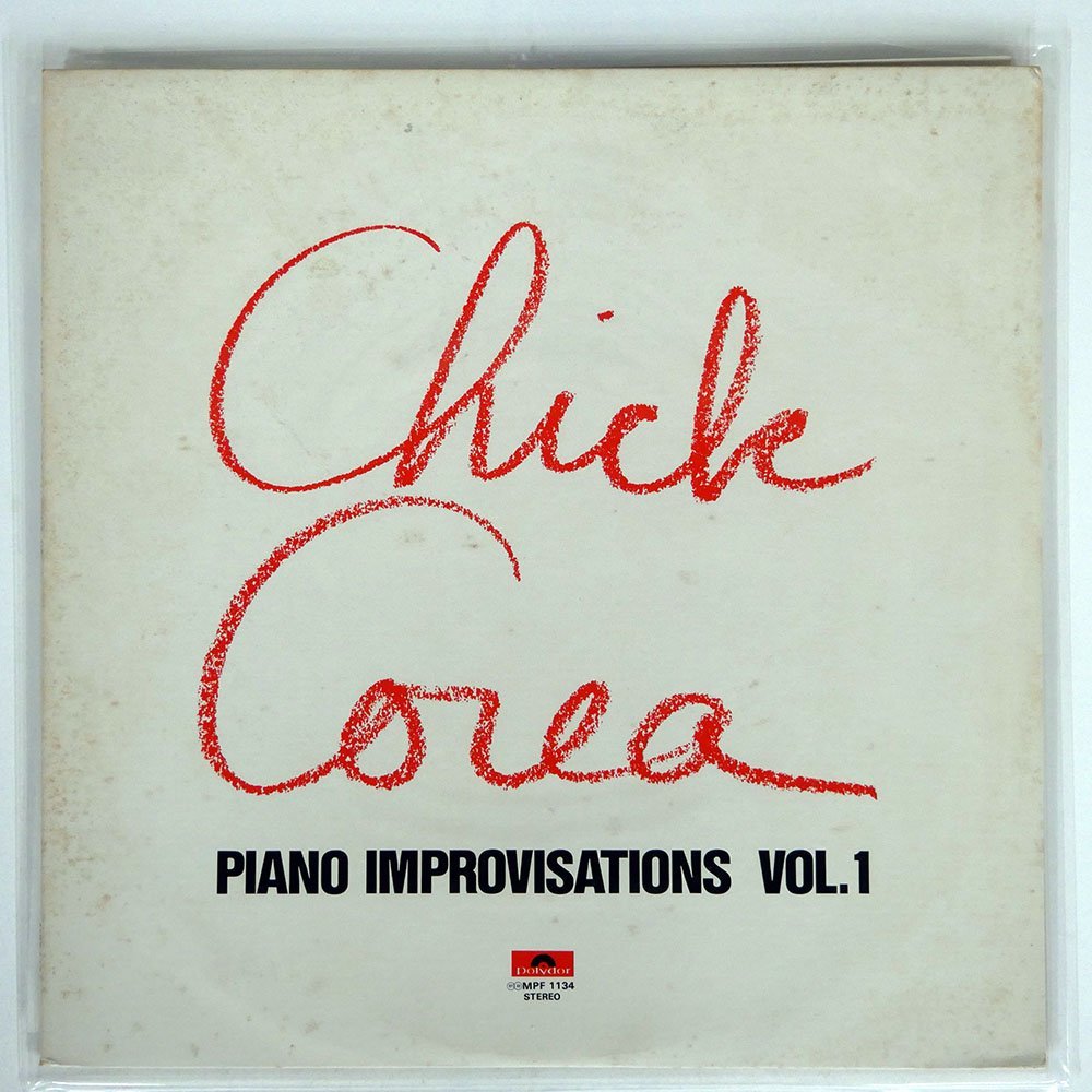 【傷や汚れあり】米 CHICK COREA/DELPHI 1 SOLO PIANO IMPROVISATIONS/POLYDOR PD-1 ...
