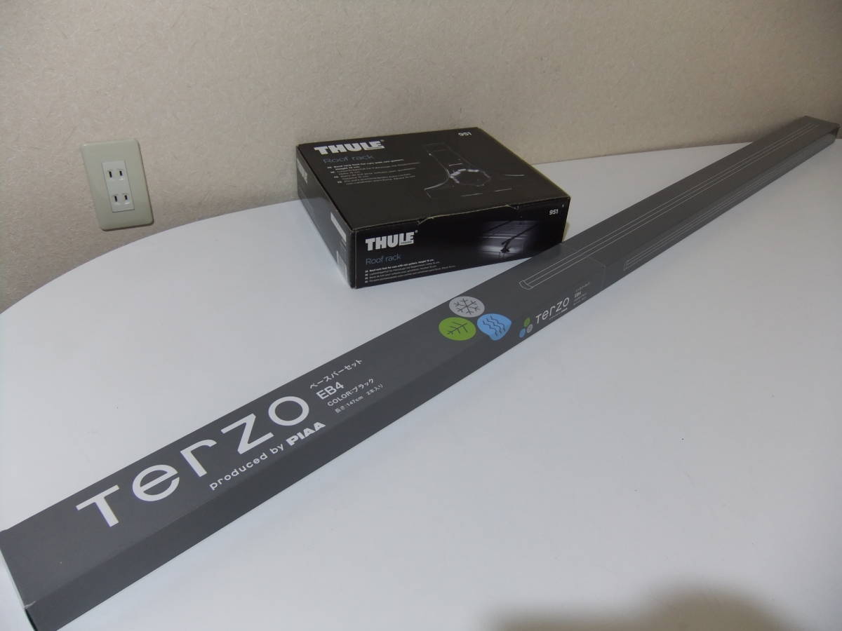 【未使用に近い】THULE スーリー ベースキャリア TH951 / Terzo テルッツォ EB4 ベースバーセット ルーフラック 激安 爆安 1円スタートの落札情報詳細 - ヤフオク落札 ...