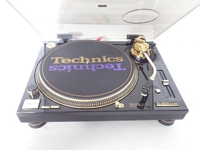【目立った傷や汚れなし】Technics テクニクス レコードプレーヤー SL-1200 Limited 限定モデル MMカートリッジ ...
