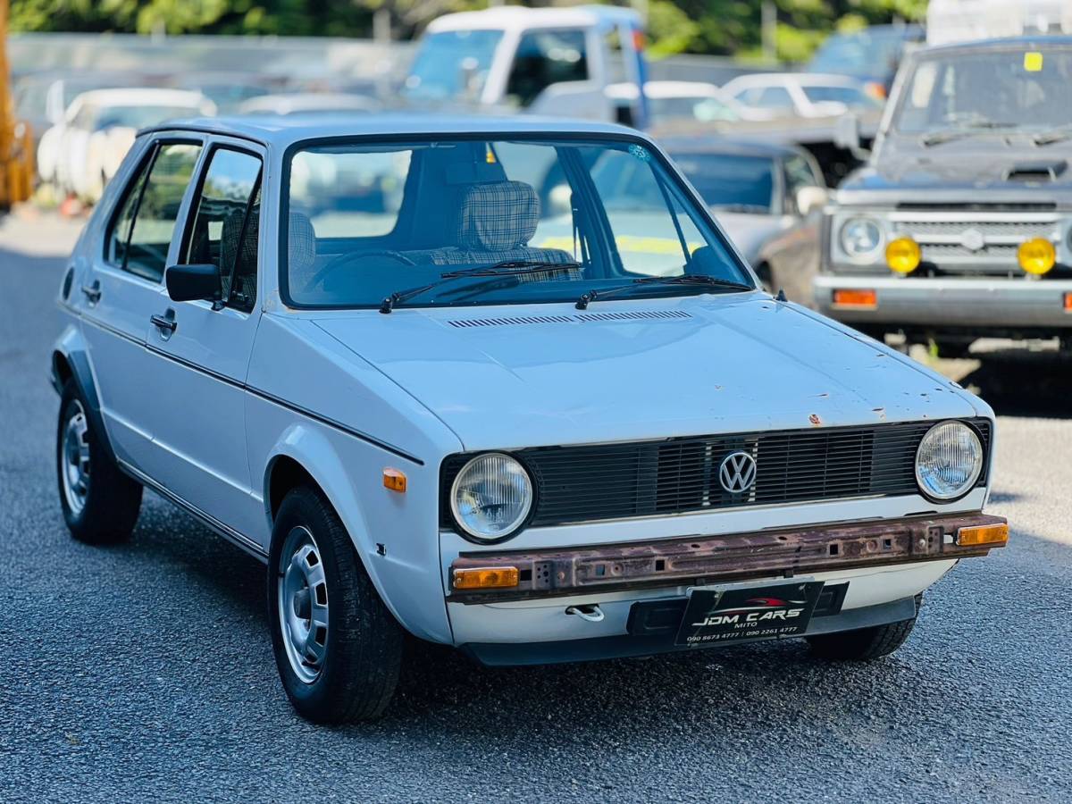 【走行距離 42,000 km】フォルクスワーゲン ゴルフ1 55年式 MT 旧車 GOLF1 マニュアル車 B-17EJの落札情報詳細 ...