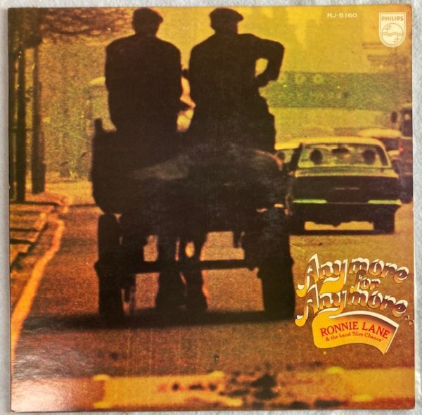 【目立った傷や汚れなし】国内初盤帯付き美盤 Ronnie lane Slim Chance ロニー レイン スリム チャンス の落札情報詳細 ...