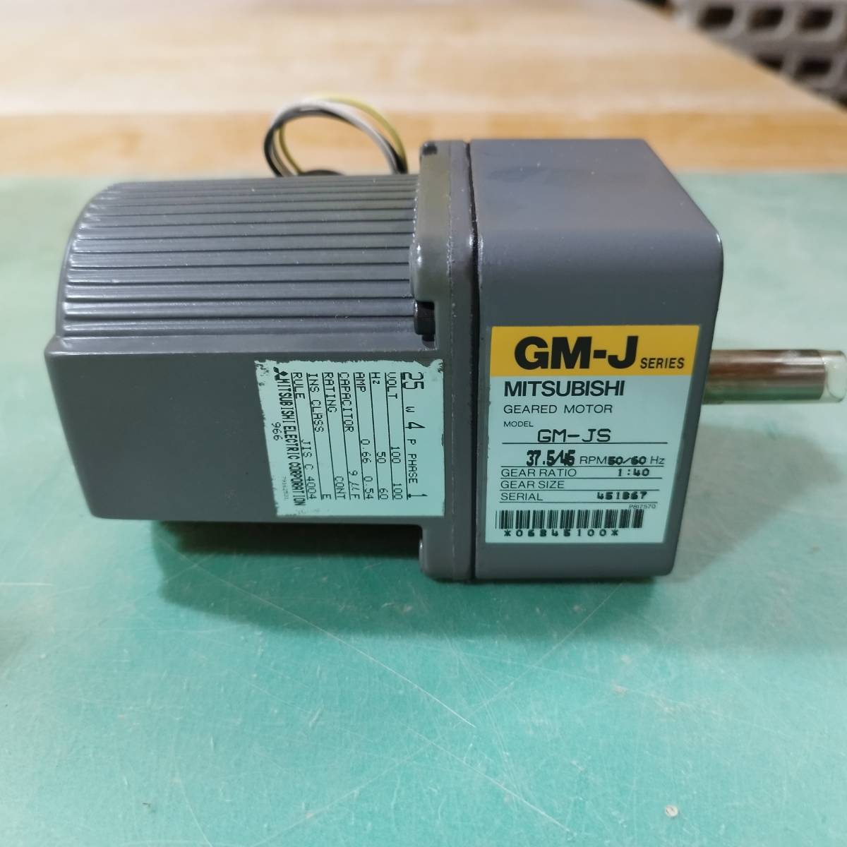 【未使用】★未使用品★三菱 mitsubishi★小型ギヤードモーターGM-JSの落札情報詳細 - Yahoo!オークション落札価格検索 オークフリー