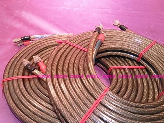【傷や汚れあり】MONITOR POWER CABLE SILVER STUDIO LINE 10.00 ? スピーカーケーブル 430cm ...