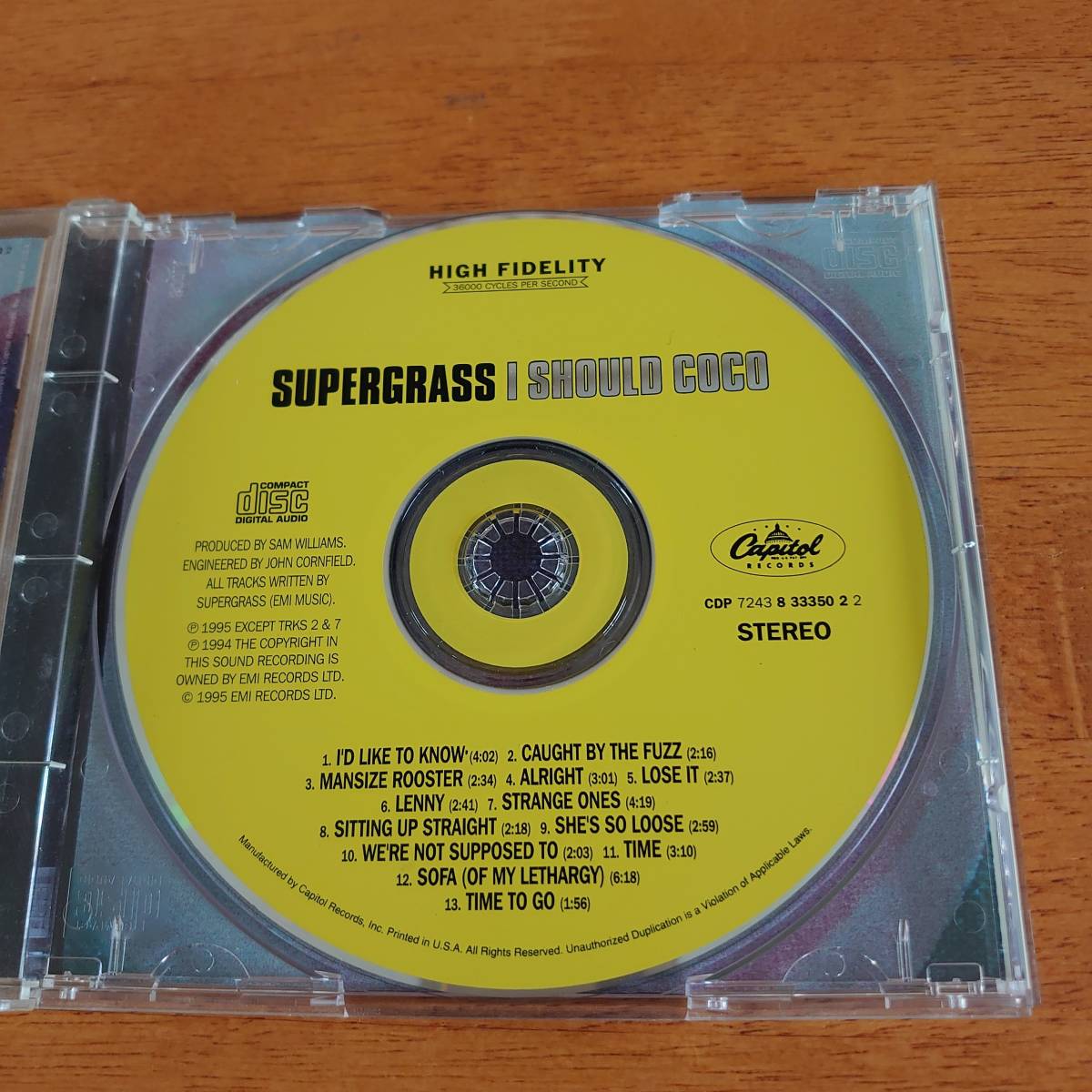 【傷や汚れあり】Supergrass / I Should Coco スーパーグラス/アイ・シュド・ココ 輸入盤 【CD】の落札情報詳細 ...