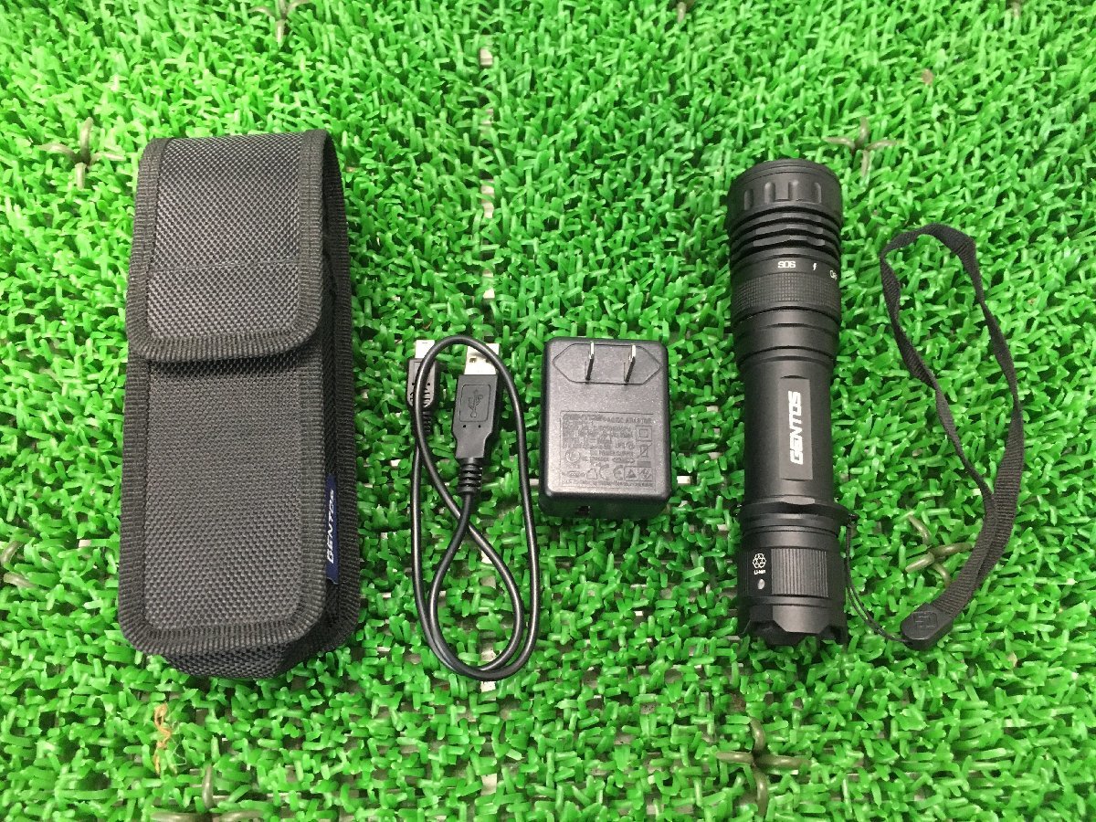 【目立った傷や汚れなし】【中古品】GENTOS T-REX フレッシュライト 850ルーメン TX-850Re / ITSUYW11SCVKの ...