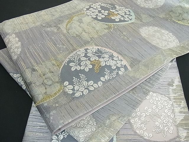 【目立った傷や汚れなし】花美人 西陣 京洛苑たはら謹製 伝統工芸士 大塩宏二郎 六通柄袋帯 唐織 夢想佳人 金銀糸 逸品 ic5190の落札 ...