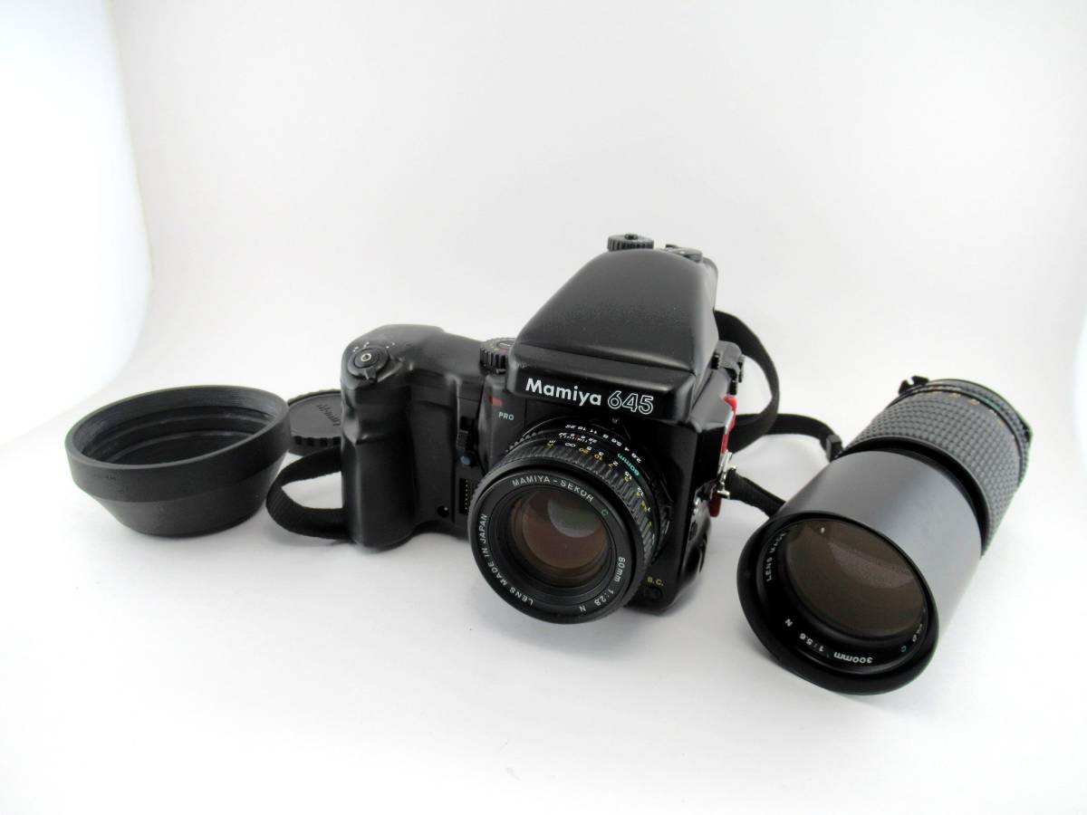 【やや傷や汚れあり】【MAMIYA/マミヤ】巳②24//Mamiya 645 PRO/MAMIYA-SEKOR C 80mm 1:2.8 N/ULD C 300mm 1:5.6 Nの落札情報 ...