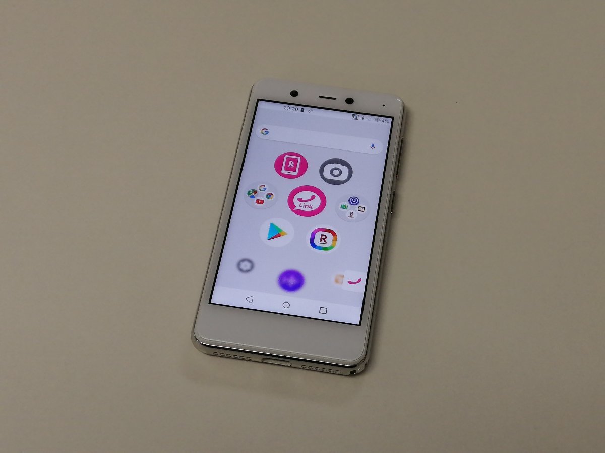 【目立った傷や汚れなし】rakuten Tinno Rakuten mini クールホワイト SIMロック解除済の落札情報詳細 - ヤフオク落札価格検索 オークフリー