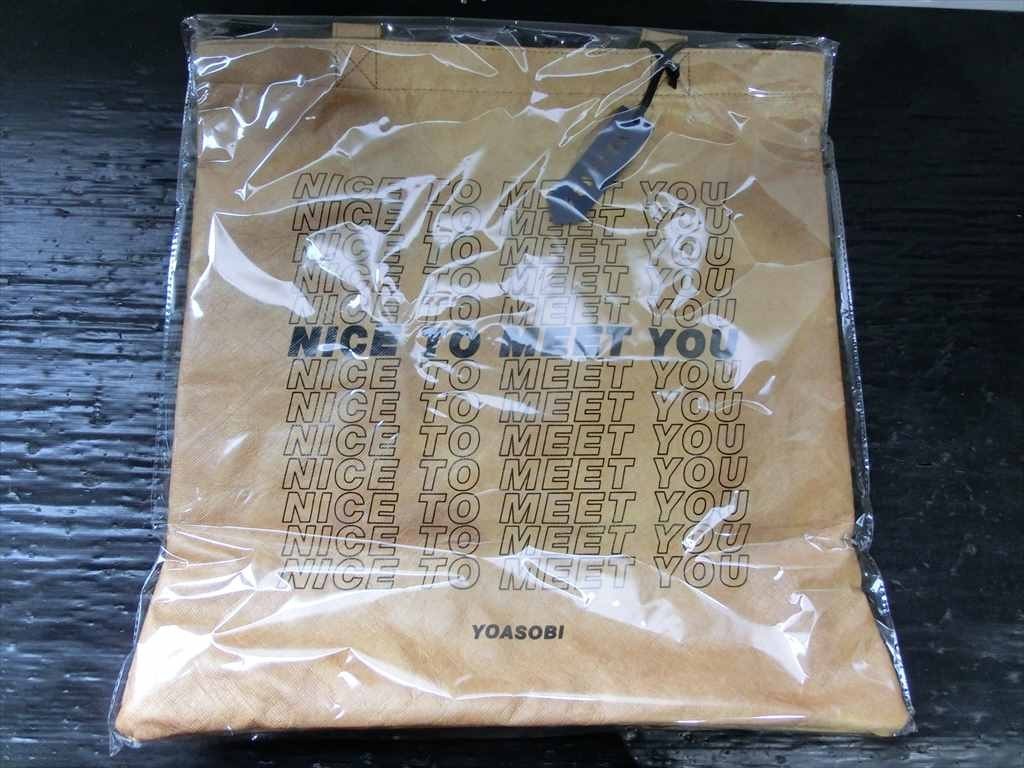 【未使用】T【G0-93】【80サイズ】未開封/YOASOBI 武道館ライブ「NICE TO MEET YOU」トートバッグの落札情報詳細 ...