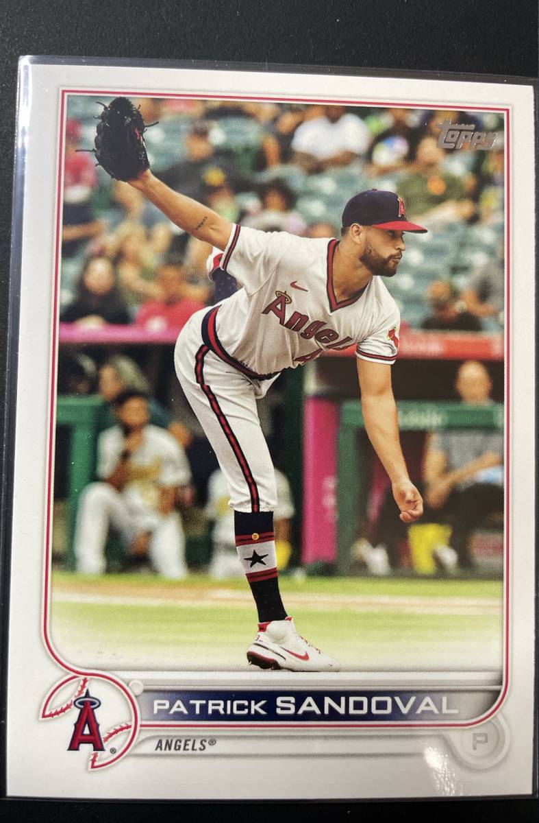 【未使用に近い】LAA【Patrick Sandoval 】2022 Topps Series 2 #428 【パトリック・サンドバル】の落札 ...