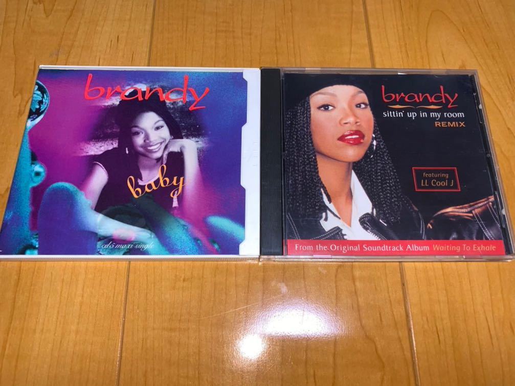 【目立った傷や汚れなし】【輸入盤CD】Brandy シングル2枚セット / ブランディ / Baby / Sittin' Up In My Room-Remix / LL Cool Jの落札 ...
