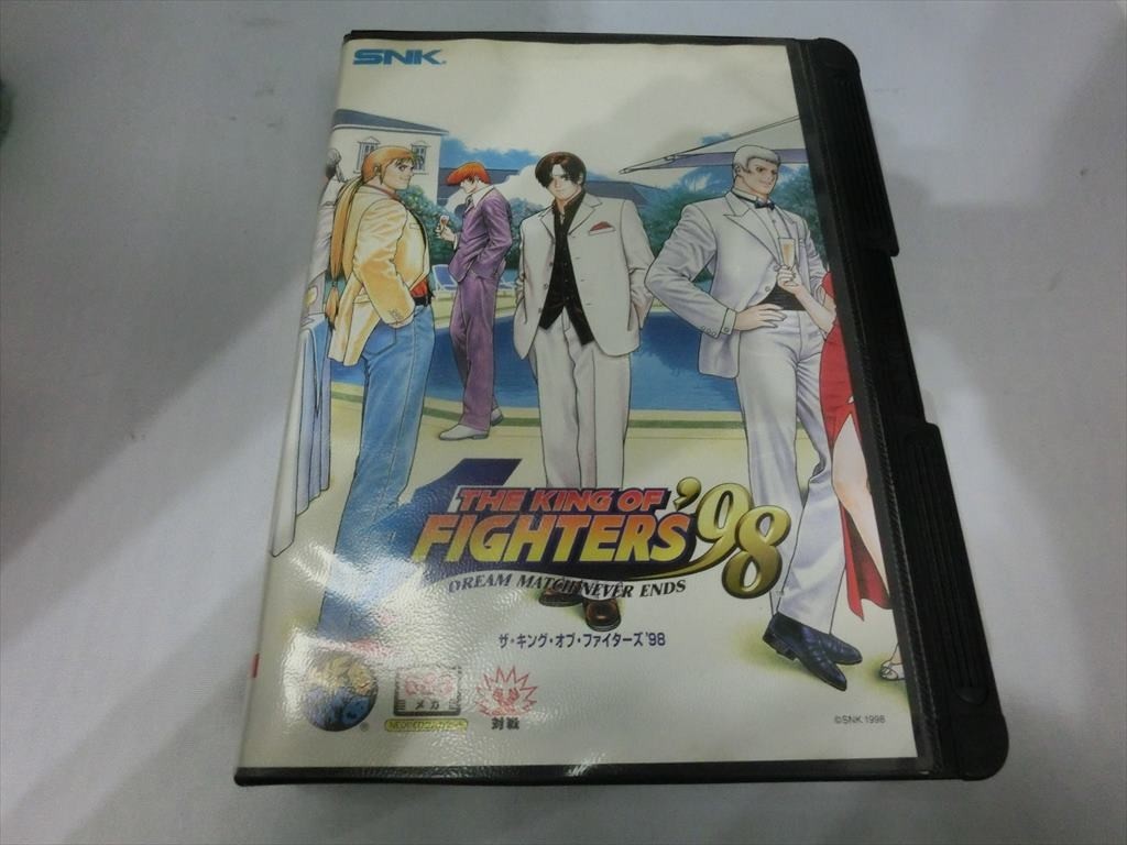 【目立った傷や汚れなし】【HW9-19】【60サイズ】ネオジオ ロムカセット/KOF98 ザ・キング・オブ・ファイターズ 98/SNK ゲームソフト/※パッケージ傷み有の落札情報詳細 ...