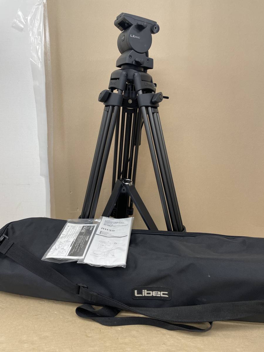 【全体的に状態が悪い】ホ DD-⑩ LIBEC/リーベック 三脚 雲台【RH35】グランドスプレッダー【SP-2B】 ※現状品の落札情報詳細 - ヤフオク落札価格検索 オークフリー