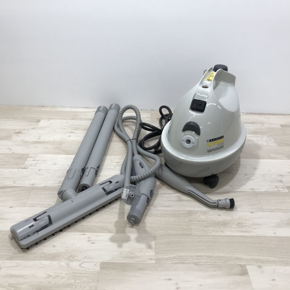 【やや傷や汚れあり】karcher ケルヒャー スチームクリーナー K1102 Vaporapid 家庭用 高圧洗浄機[n2807]の落札情報