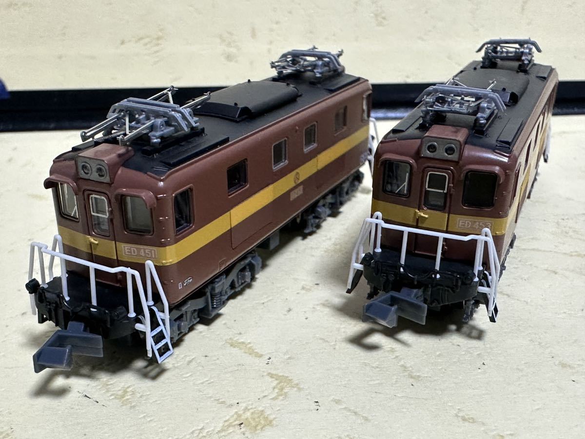 【目立った傷や汚れなし】中古 美品 マイクロエース MICRO ACE A2062 三岐鉄道 ED451 ED453 タイプ 重連セット2両セット Nゲージ 鉄道模型の落札情報詳細 ...