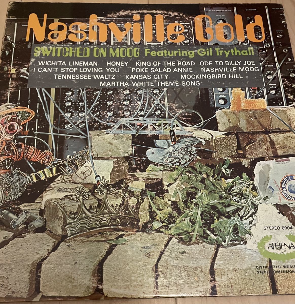 【傷や汚れあり】Nashville Gold / Gil Trythall LPレコード カントリー MOOG 電子音楽 Exotic モンド ...