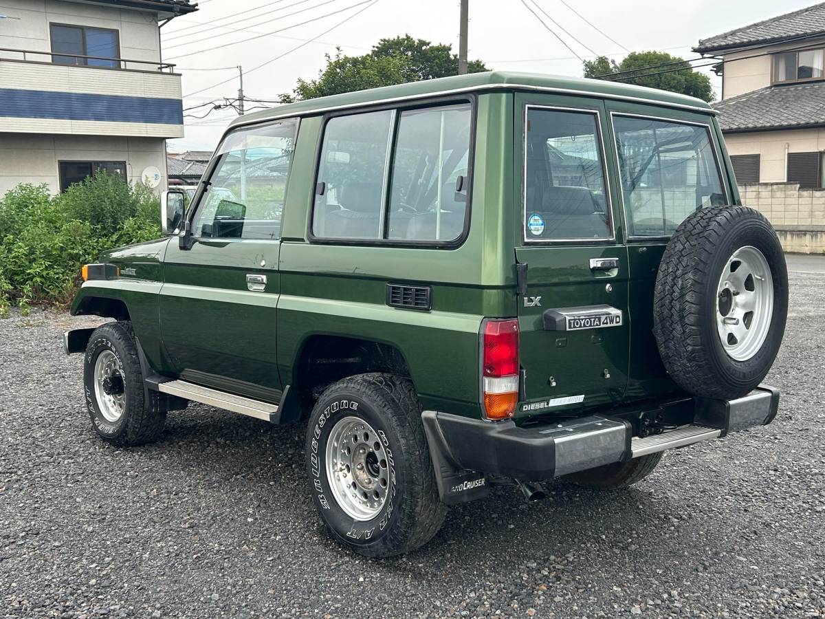 【走行距離 161,900 km】売切れ ランドクルーザー 70 PZJ70 ディーゼルターボ 5MT オールペイント済み 仕上げ ショートランクル カスタムカラー 記録簿の落札情報詳細 ...