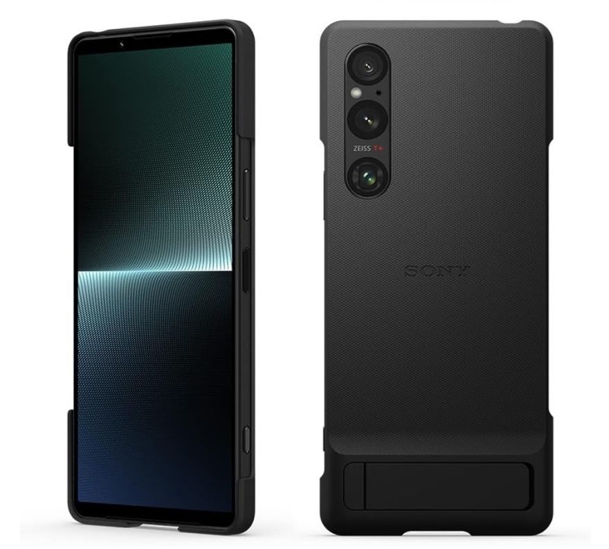 【未使用】SONY Style Cover with Stand for Xperia 1 V ブラック [純正 並行輸入品] XQZ ...