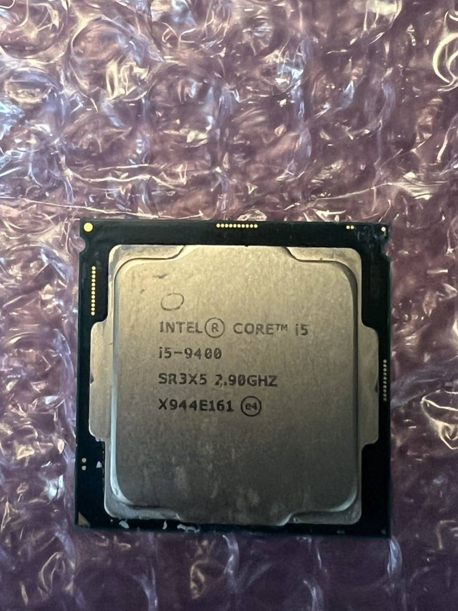 【傷や汚れあり】中古CPU Intel Core i5-9400 SR3X5 2.90GHz NO.2の落札情報詳細 - ヤフオク落札価格検索 オークフリー